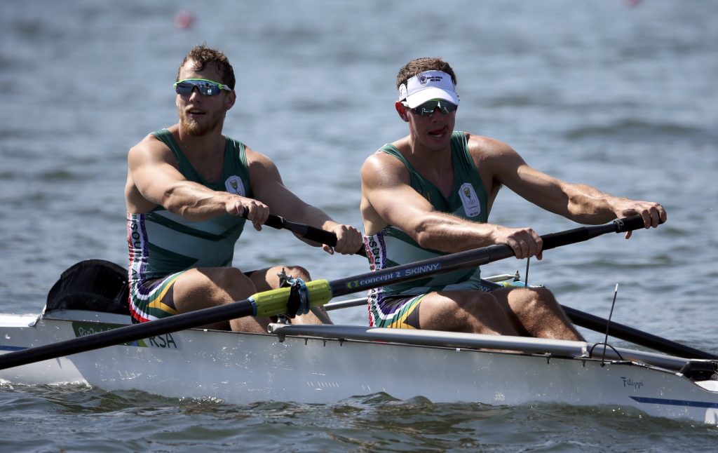 South Africans win silver medal for rowing!