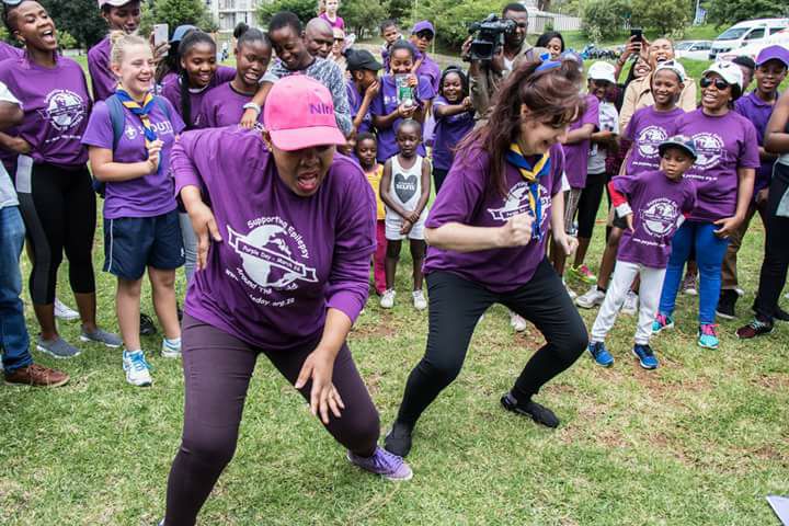 An epilepsy awareness walk is also helping out children's homes in SA