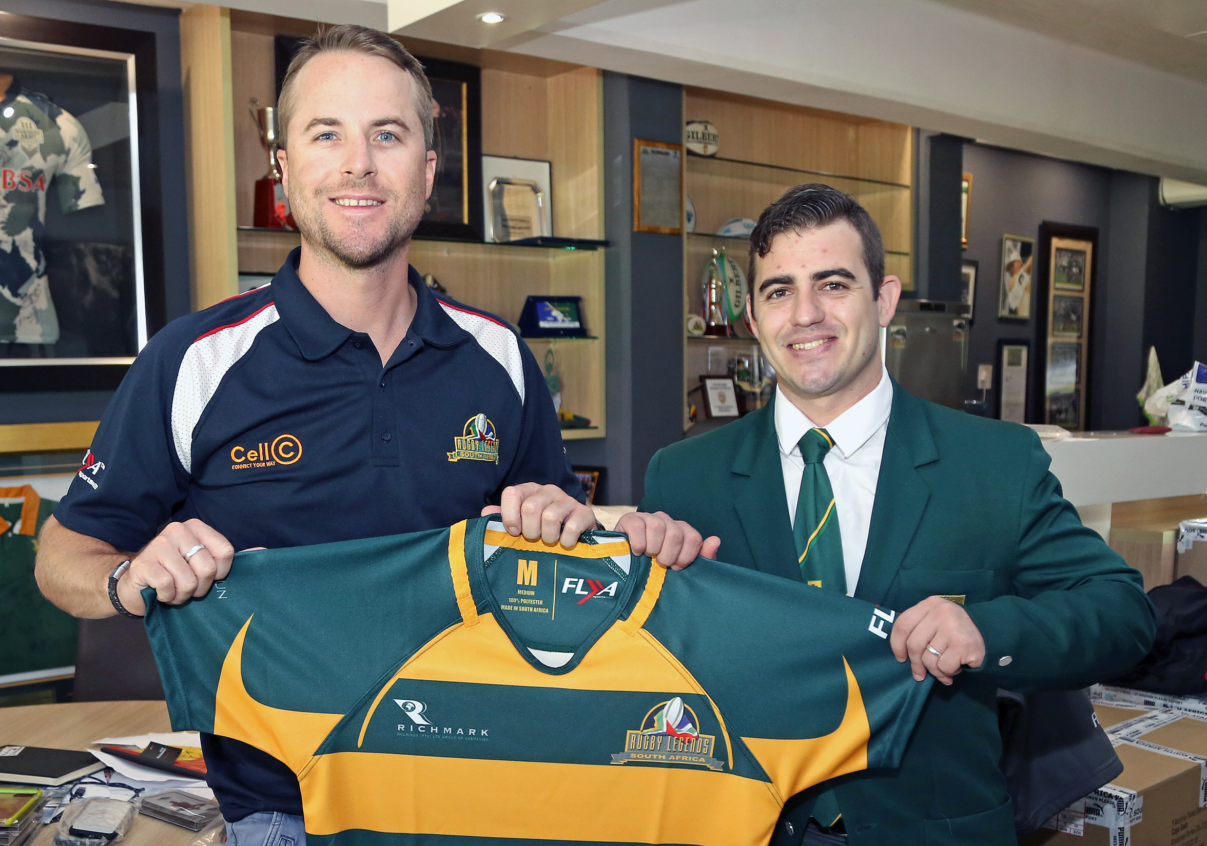 Rugby Legends rally together to help kit out a full team!