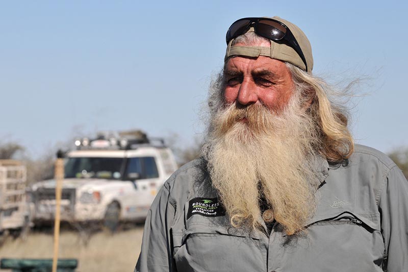 Most travelled man in Africa is on another massive conservation adventure!