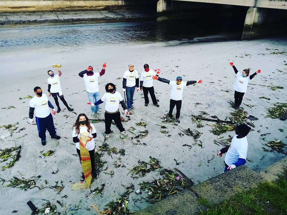 Cape Town rivers are being cleaned again and the homeless are helping