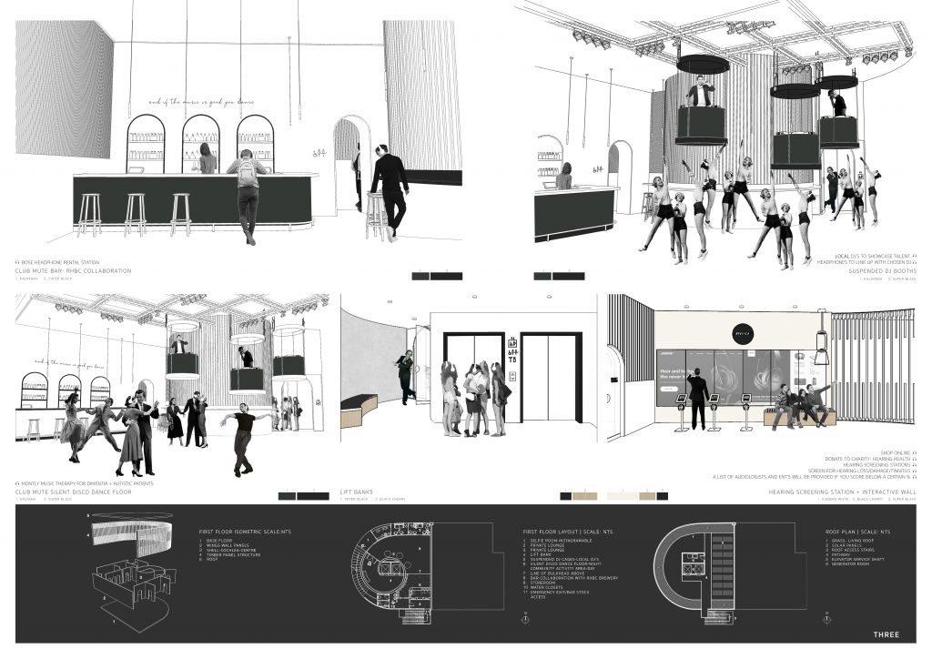 Design winner got top prize for stylish auditory charity building