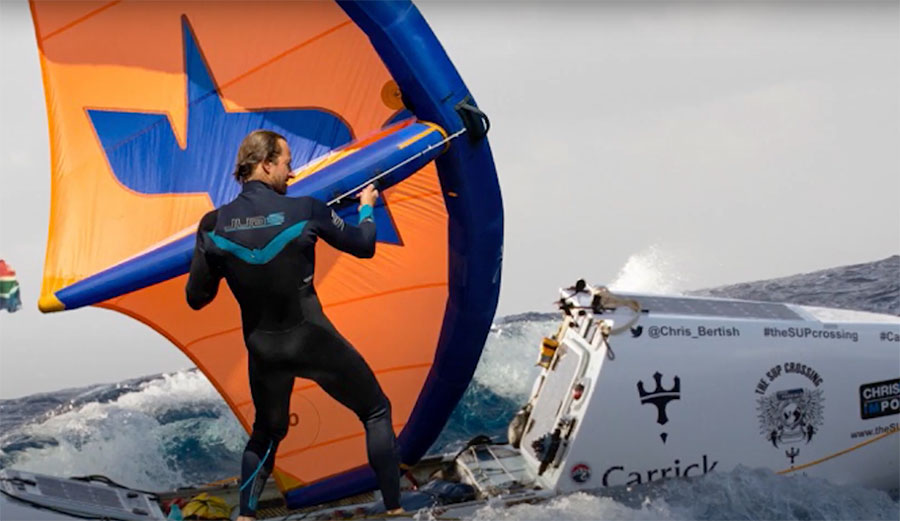 Chris Bertish Launches Foundation ahead of Solo Wing Foil Transpacific ...