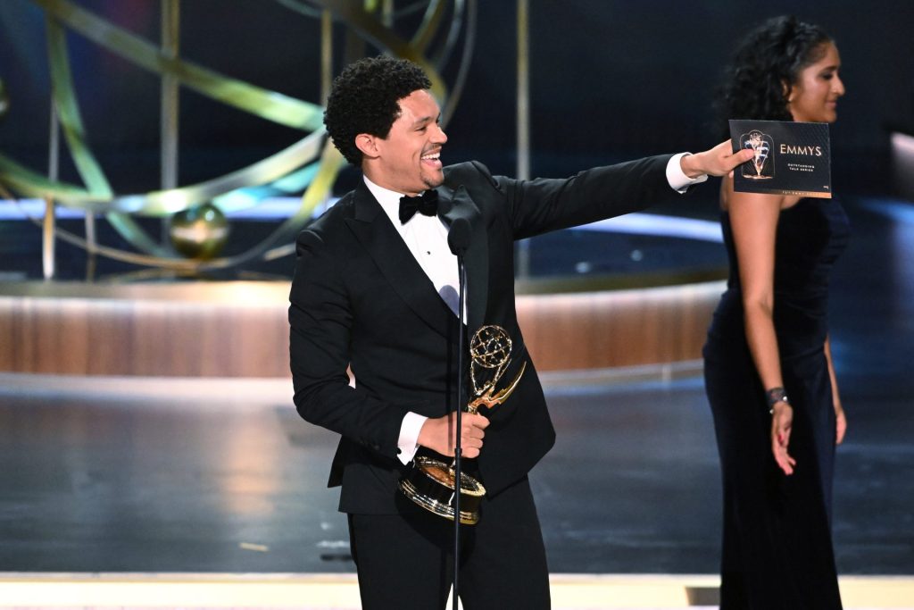 Trevor Noah Wins Emmy For Outstanding Talk Series