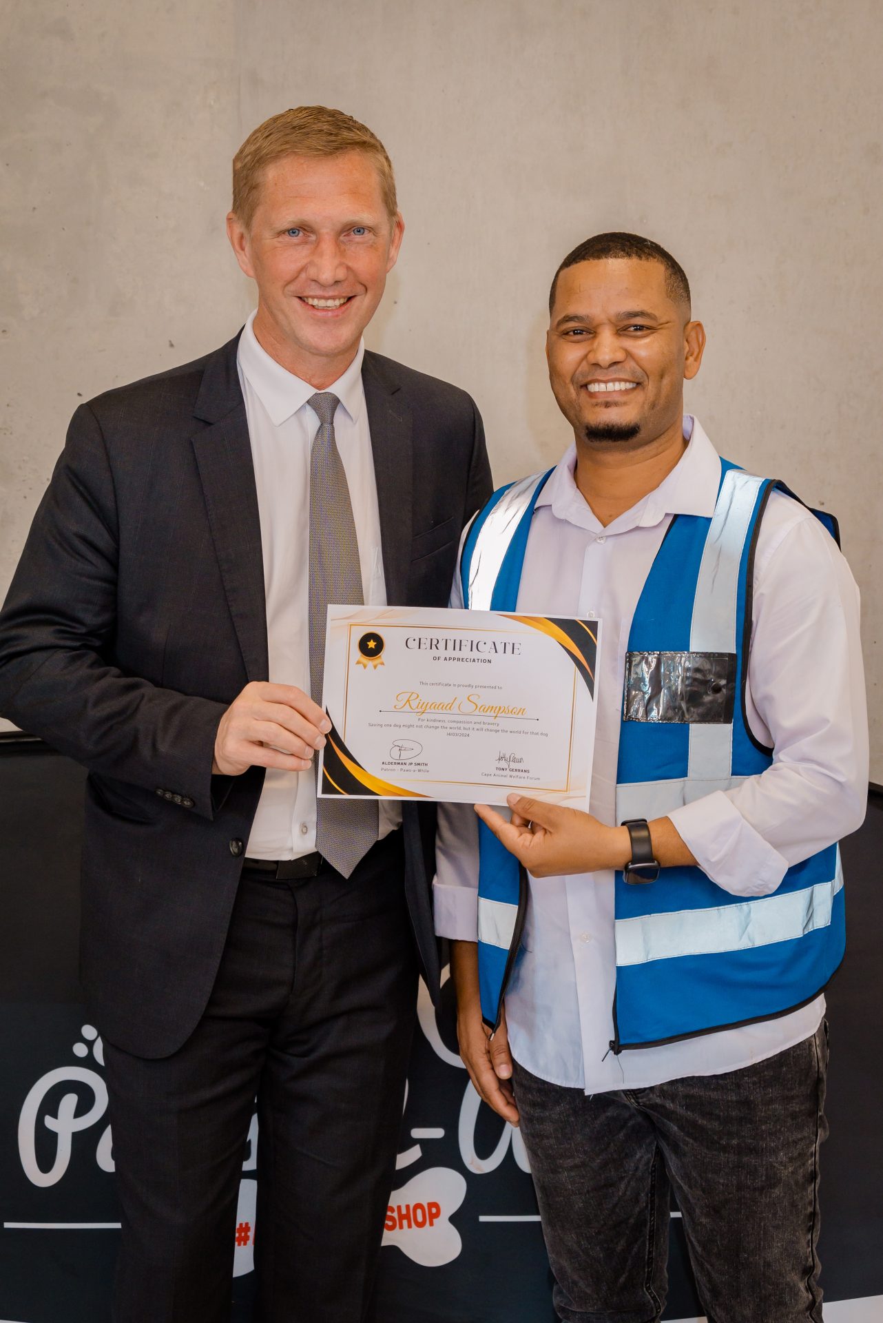 Train Driver Honoured in Cape Town for Stopping to Help Lost Dog