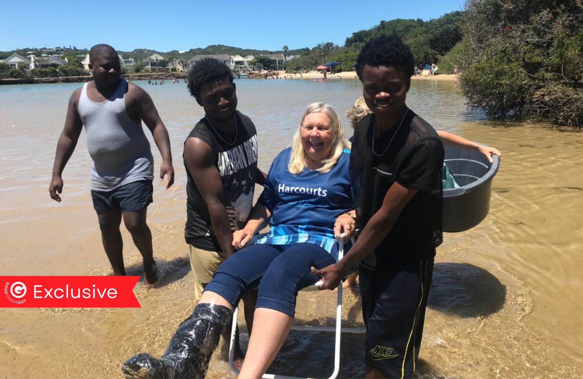 Three Legends Make Sure Helen Gets to Her Sandcastle-Building Competition