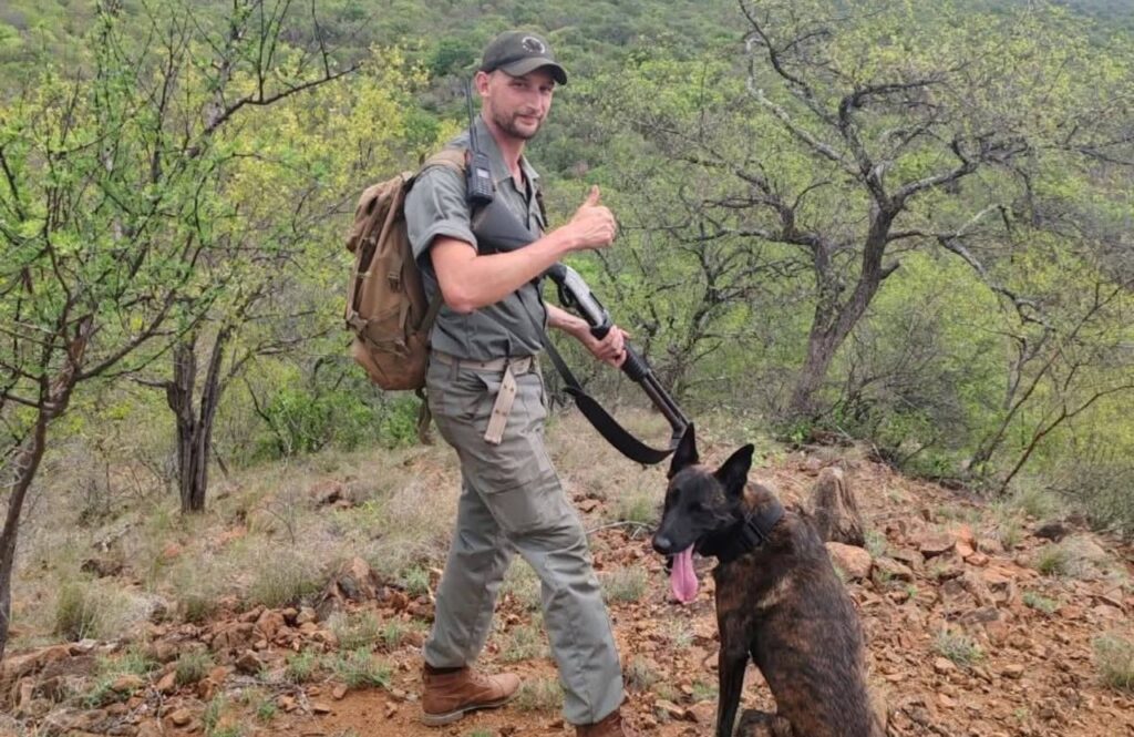 ⁠Ranger Nick Duranty & K9 Offer to Help Sniff Out Snares in KZN